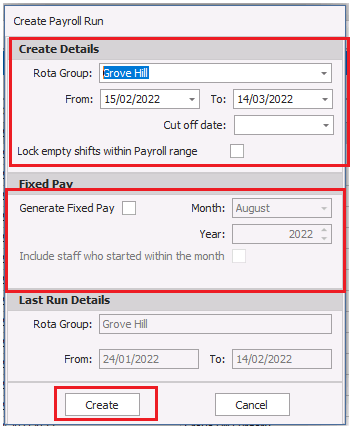 Creating, Emailing and Exporting Payroll using RotaMaster