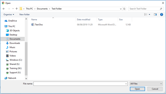Importing Documents into a Personnel Profile (People+)