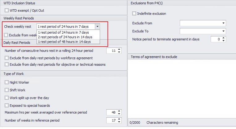 Working Time Directive