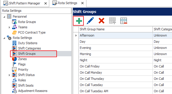 Shift Groups