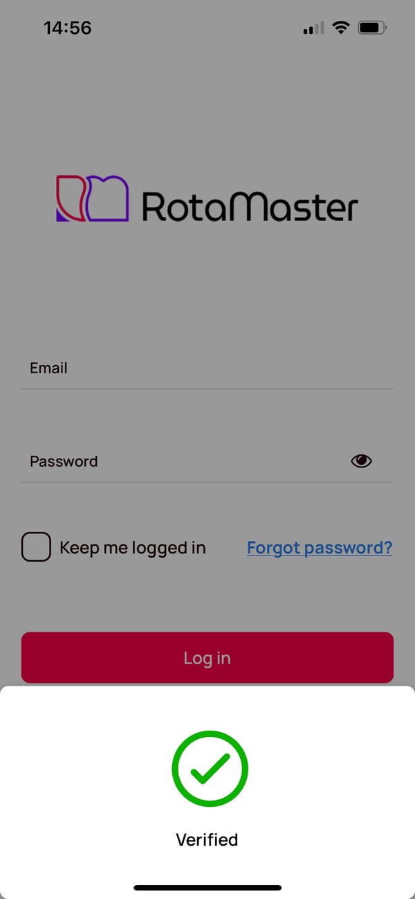 Registering to the Staff Hub App