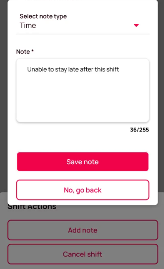 Viewing your Rota in the Staff Hub App
