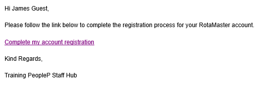 Registering for the Staff Hub
