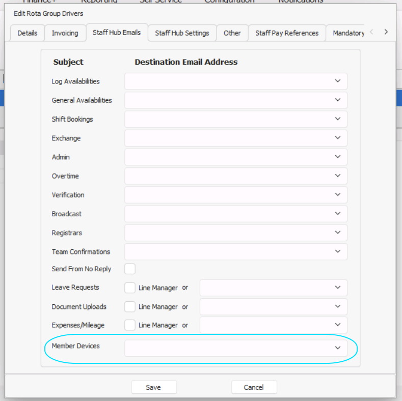 Enabling Multi-factor authentication in RotaMaster