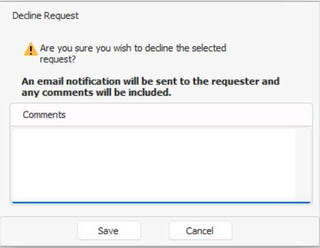 Approving/Declining Leave/Day Off Requests