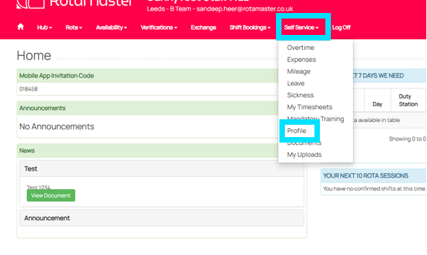 Linking multiple Staff Hub accounts