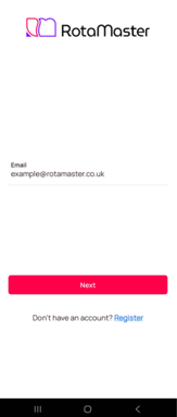 Downloading the RotaMaster Staff Hub App