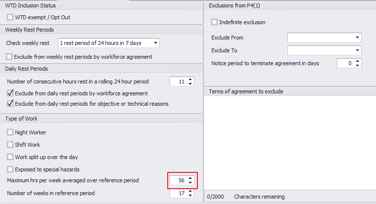 Working Time Directive
