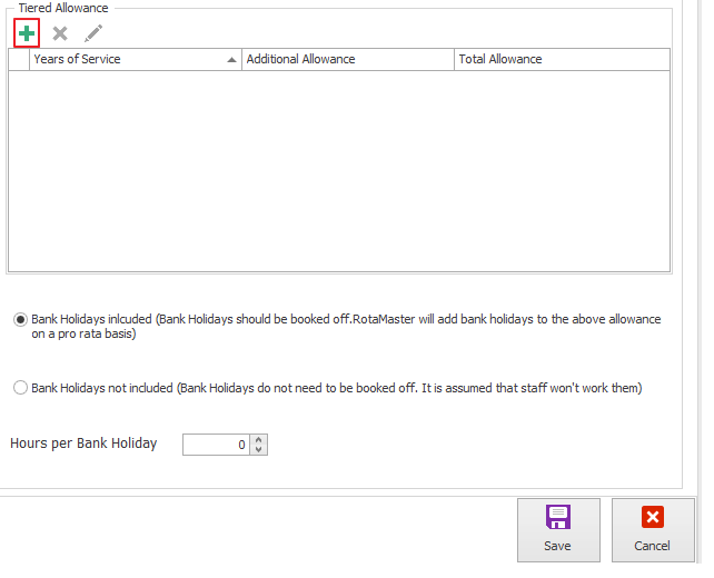Annual Leave Configuration