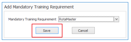 Adding and Viewing Mandatory Training Requirements details in Personnel ...